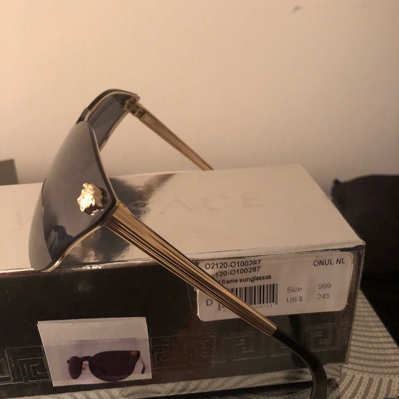 Versace | Accessories | Versace Metal Frame Sunglasses | Poshmark